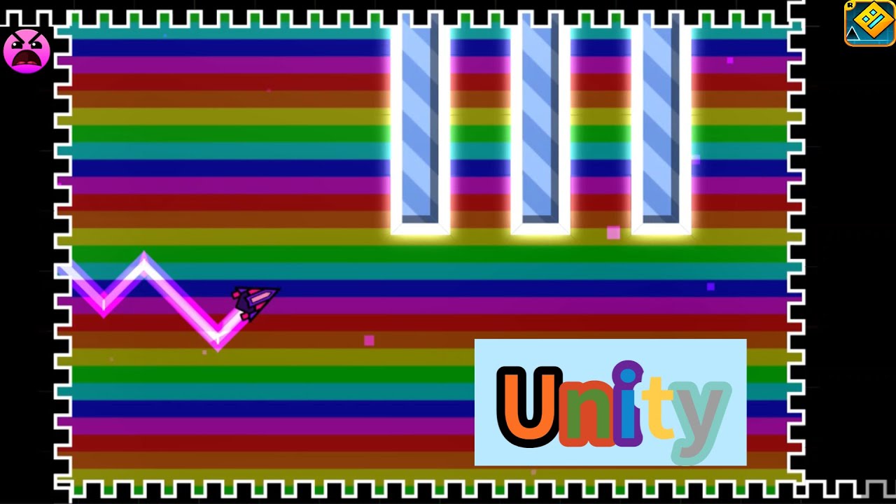 unity 클리어 영상(인세인) [Geometry Dash] - YouTube