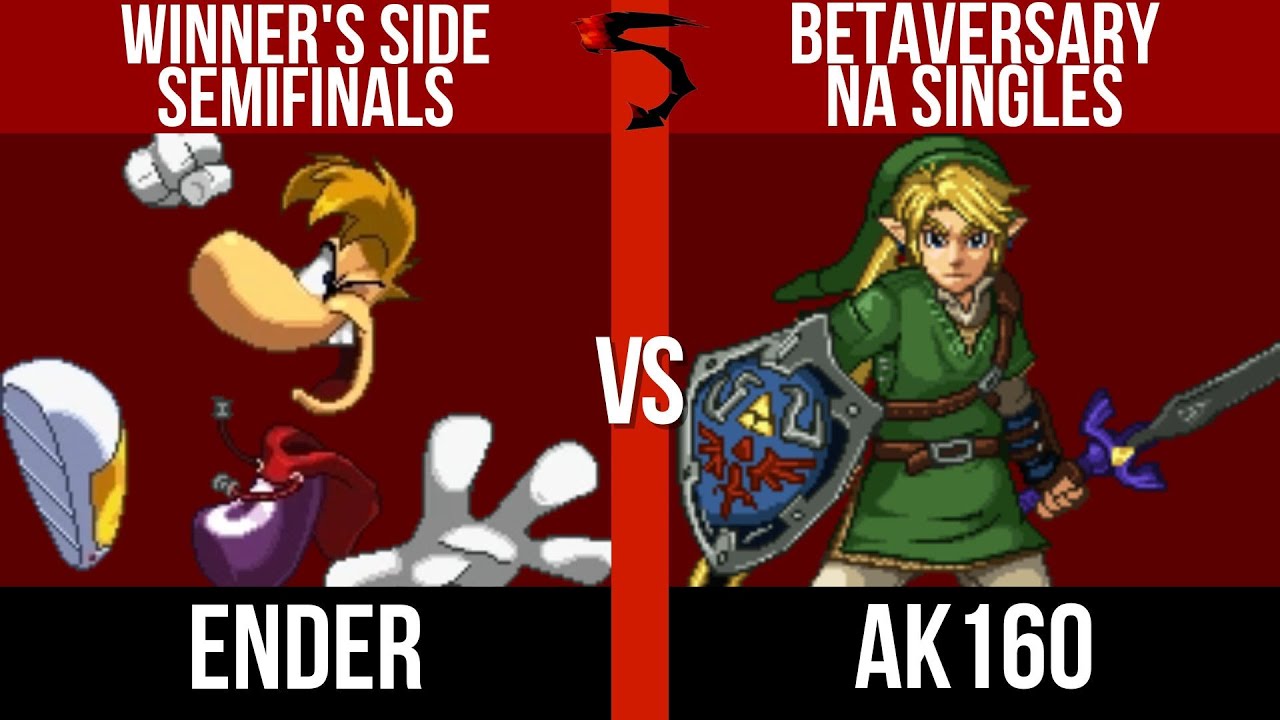 Betaversary NA: Ender (Rayman) vs AK160 (Link) - SSF2 Winners ...