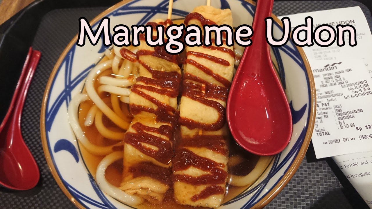 Odeng di Marugame Udon | VLOG 22 Restoran Jepang di Pakuwon Mall ...