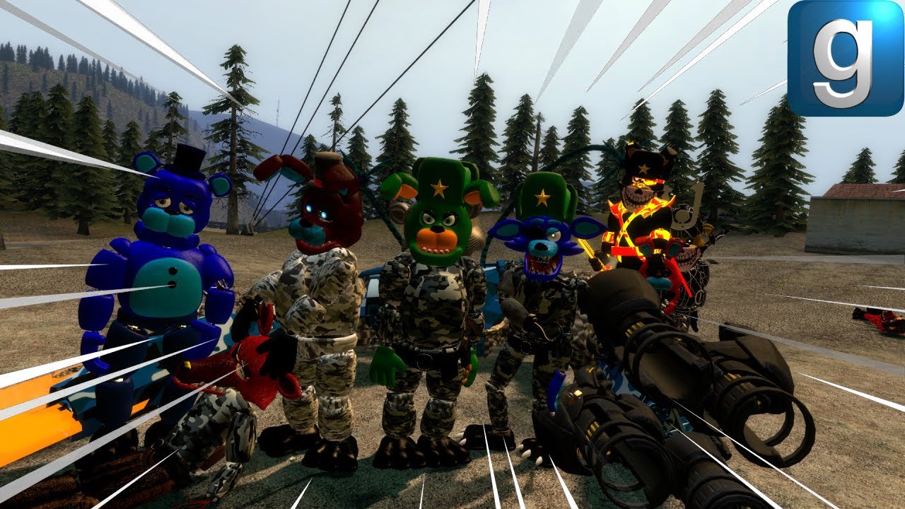 GMOD FNAF | WAR | The Russian Squad Ep4 - YouTube