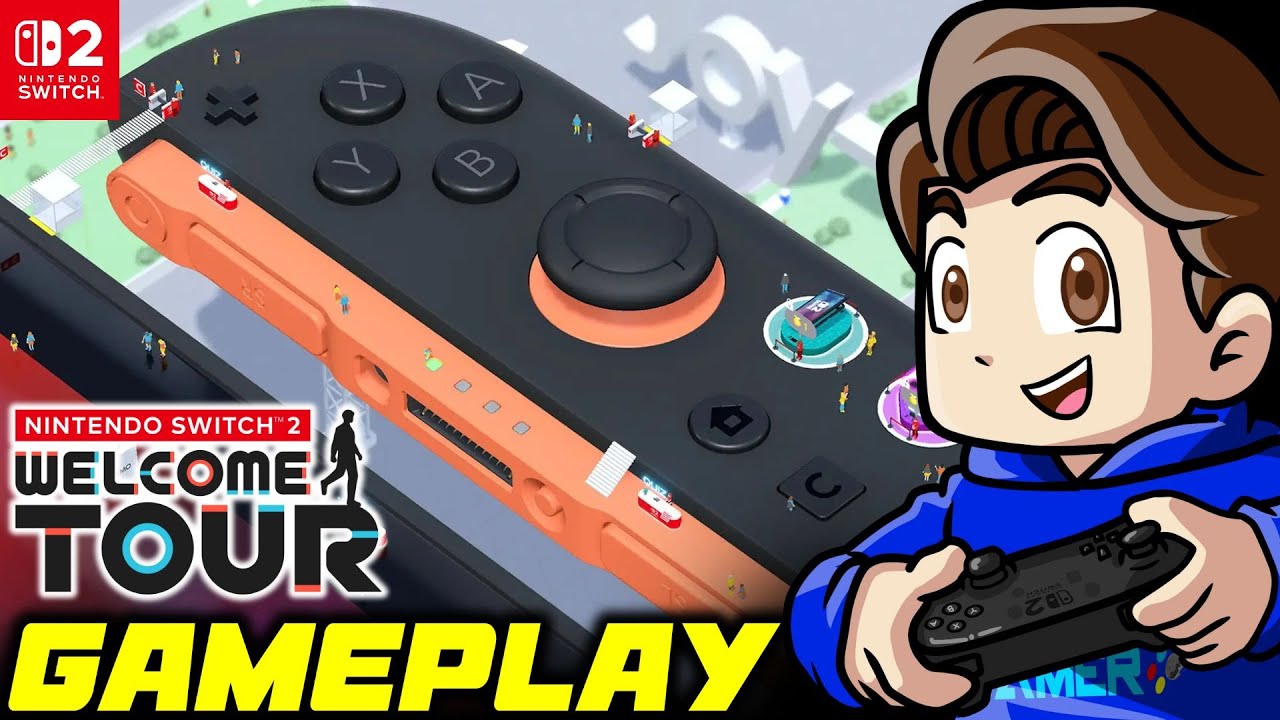 NINTENDO SWITCH 2 WELCOME TOUR GAMEPLAY | PRIMEROS 20 MINUTOS ...