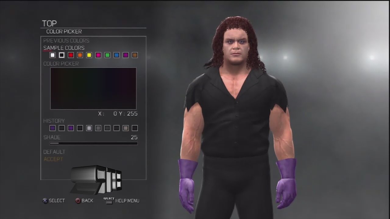 WWE 2K17 Superstar Threads The Undertaker 1991 Version 1995 Purple ...