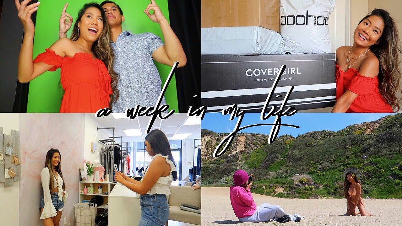 Spring Break Vlog: Beach Photoshoot, Carpool Karaoke + PR MAIL ...