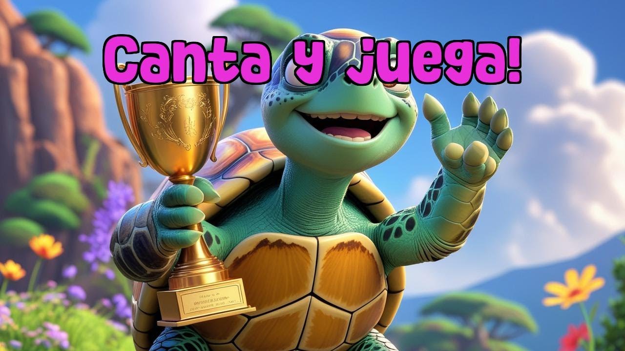 La tortuga veloz en la carrera 🏁🐢 – canción para niños - YouTube