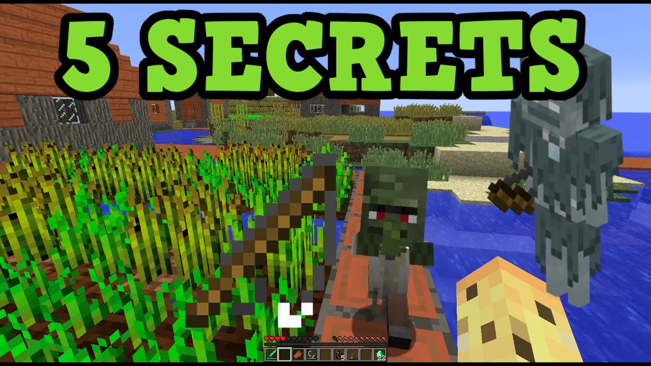 "Minecraft 1.10" 5 Secret Features & Secret Mob - YouTube