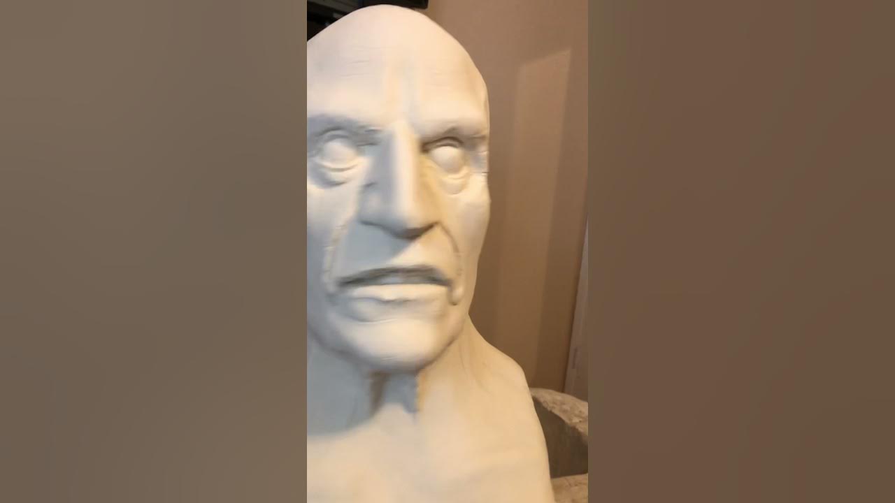 Nosferatu foam filled mask - YouTube Nosferatu foam filled mask - YouTube