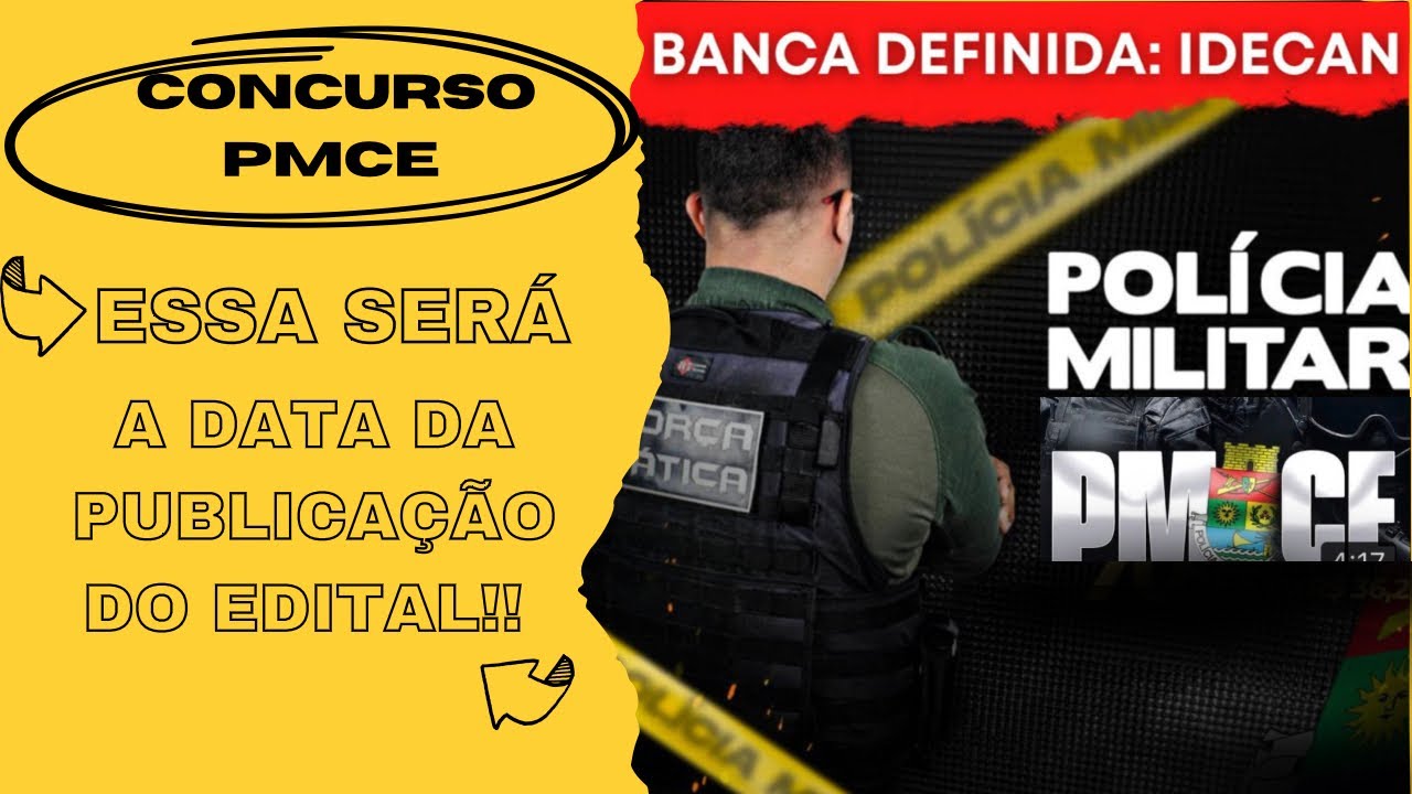🚨ATENÇÃO !! 🚨CONCURSO PMCE 2022 *INFORMAÇÕES NOVAS - YouTube