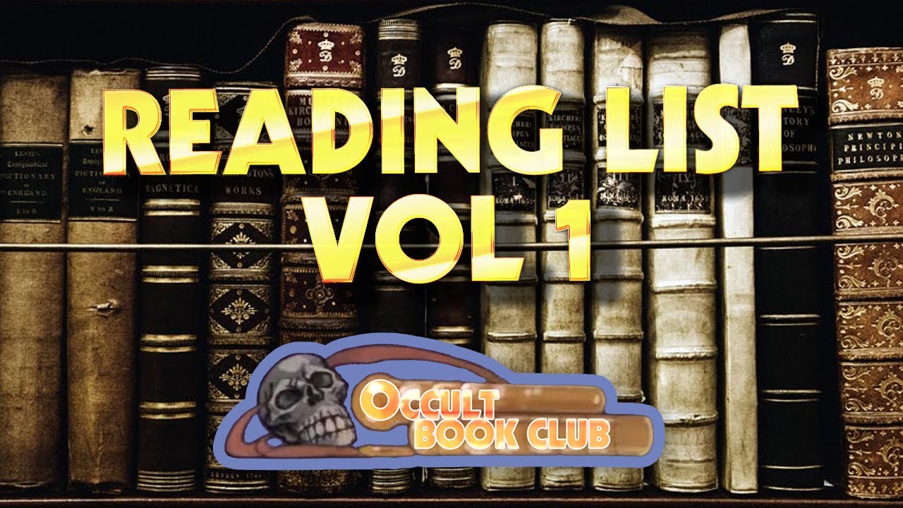 Occult Book Club #9 Reading list with Paranoid American - YouTube