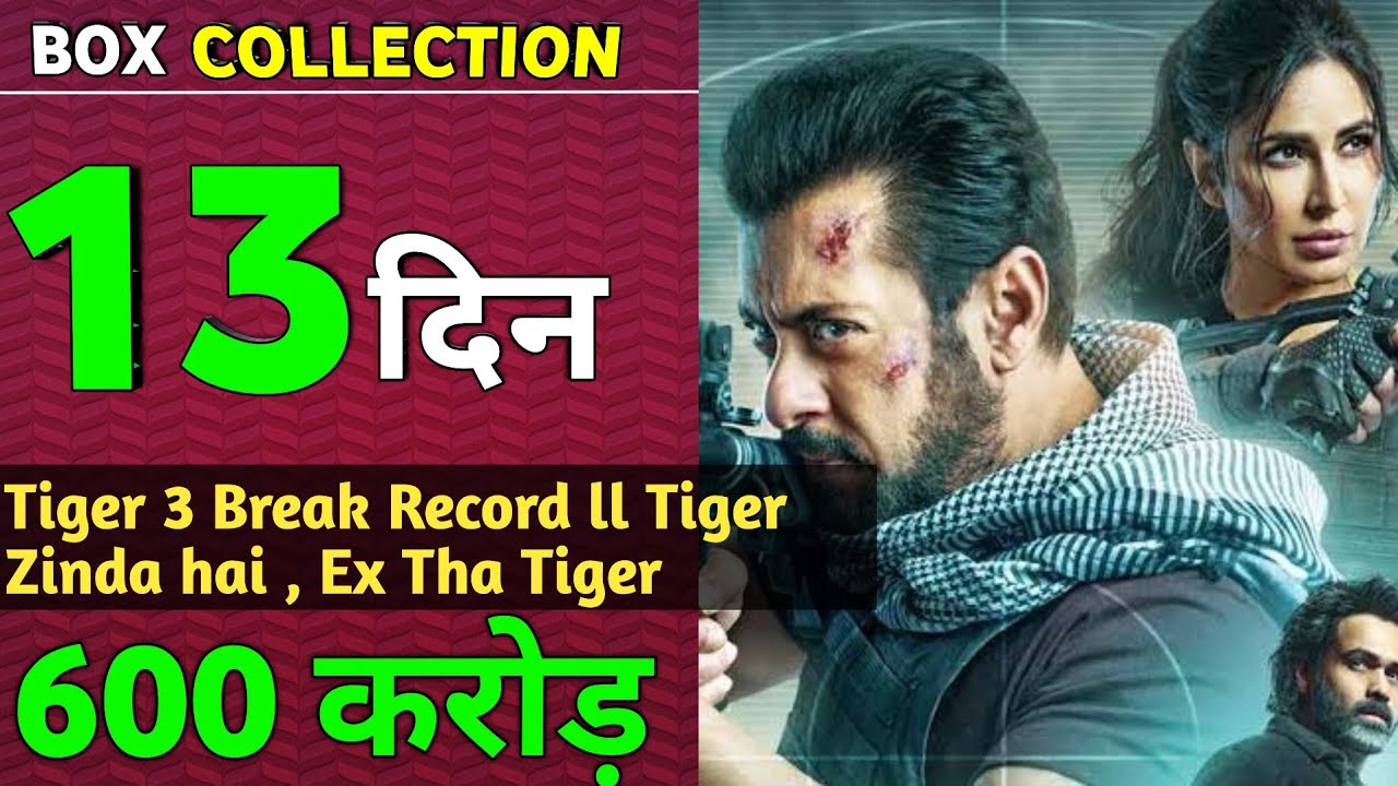 Tiger 3 Box office collections Day 13 l Tiger 3 Opening day Collection ...