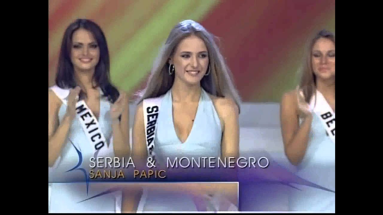 TOP 15 MISS UNIVERSE 2003 - YouTube