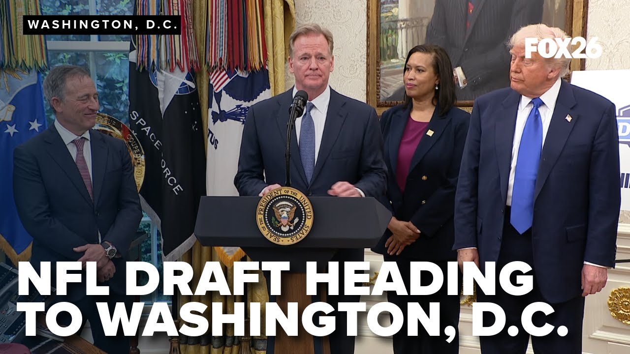 Washington, D.C. to host the 2027 NFL Draft - YouTube