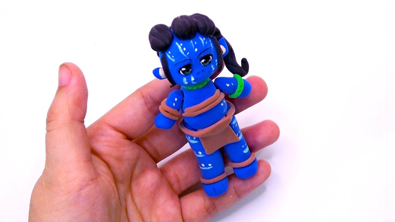 How To Make Avatar Character Clay | Step Clay - YouTube