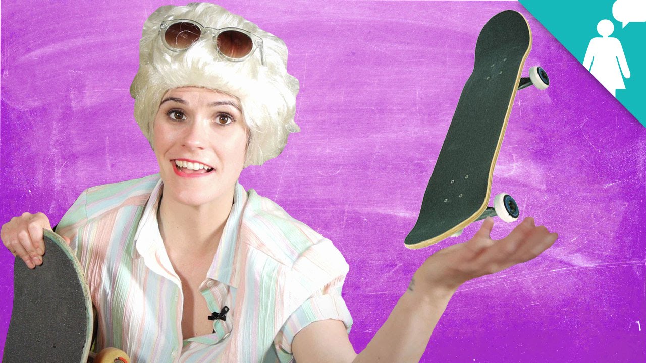 The First Female Skateboarding Pro - Herstory 17 - YouTube