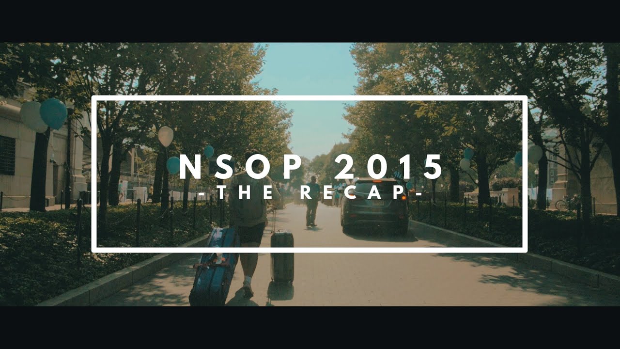 NSOP 2015 - The Recap - YouTube