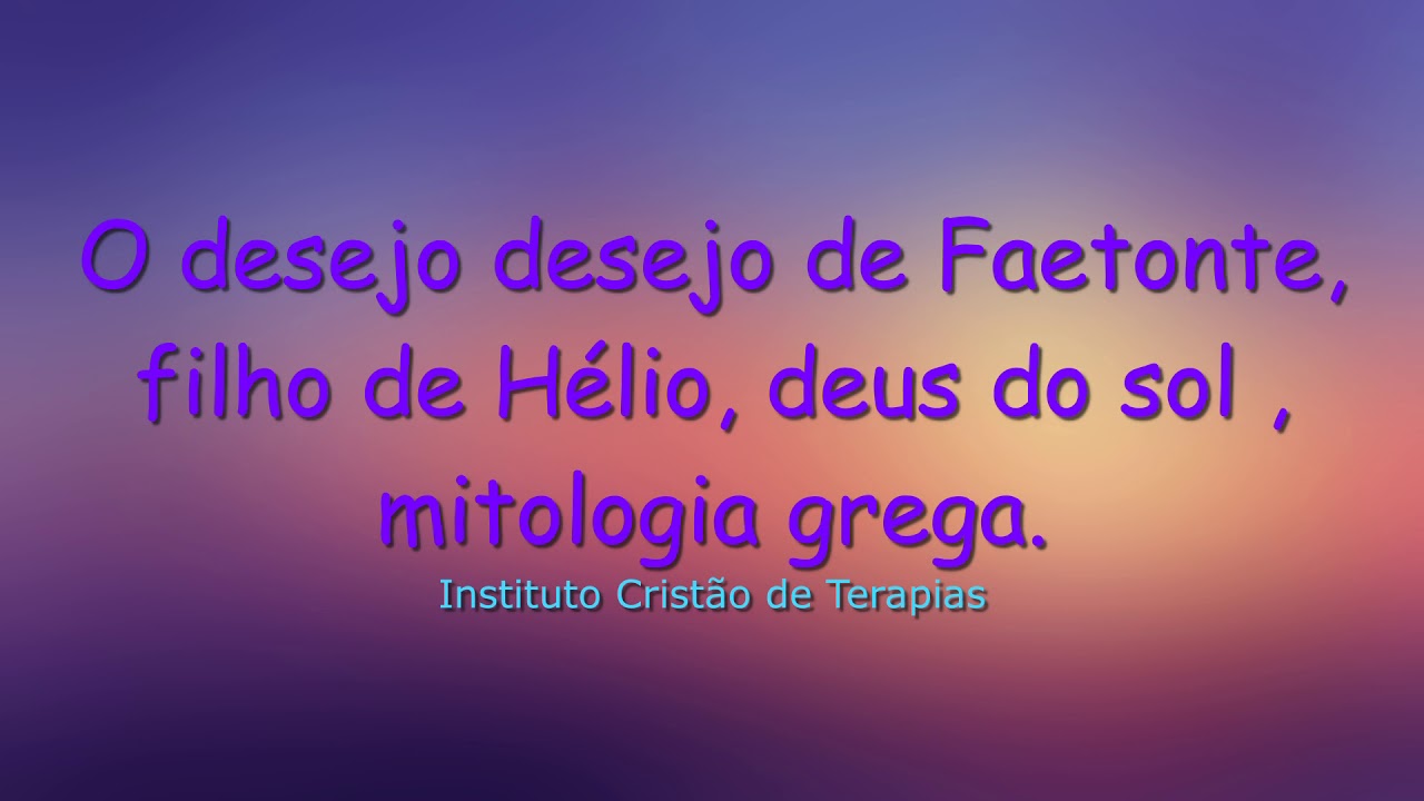 FAETONTE Filho de HÉLIO deus do sol mitologia grega - YouTube