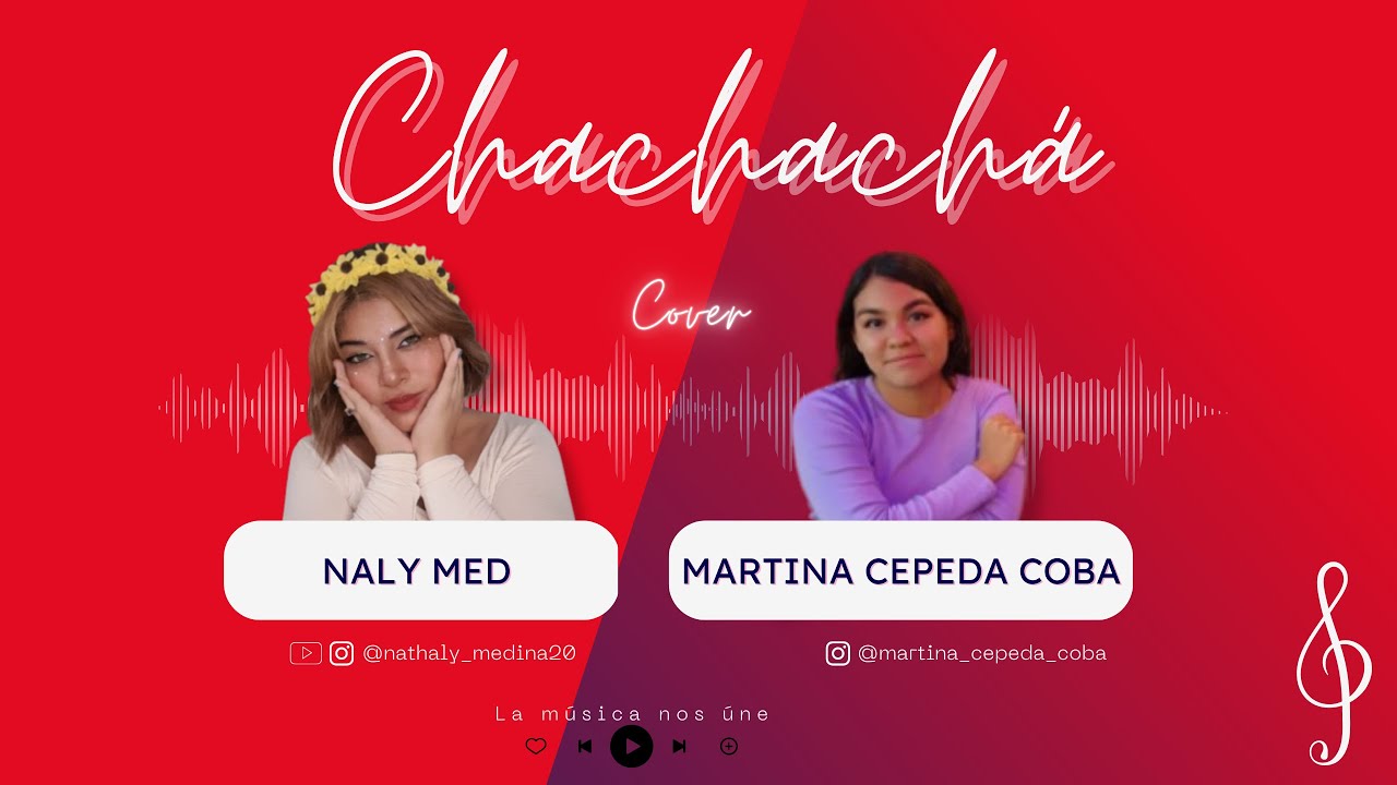 ChaChaChá - COVER Naly Med & Martina Cepeda Coba - YouTube