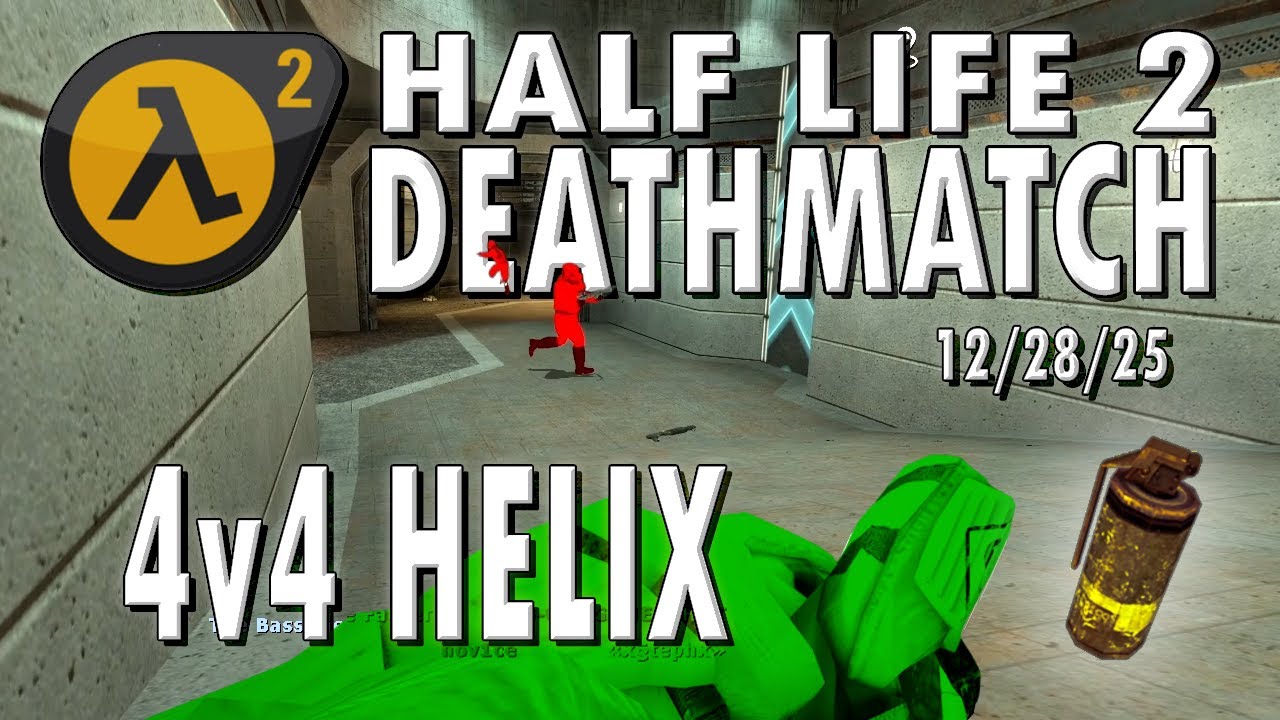 Half Life 2 Deathmatch 3v3 Helix (12/28/25) - YouTube