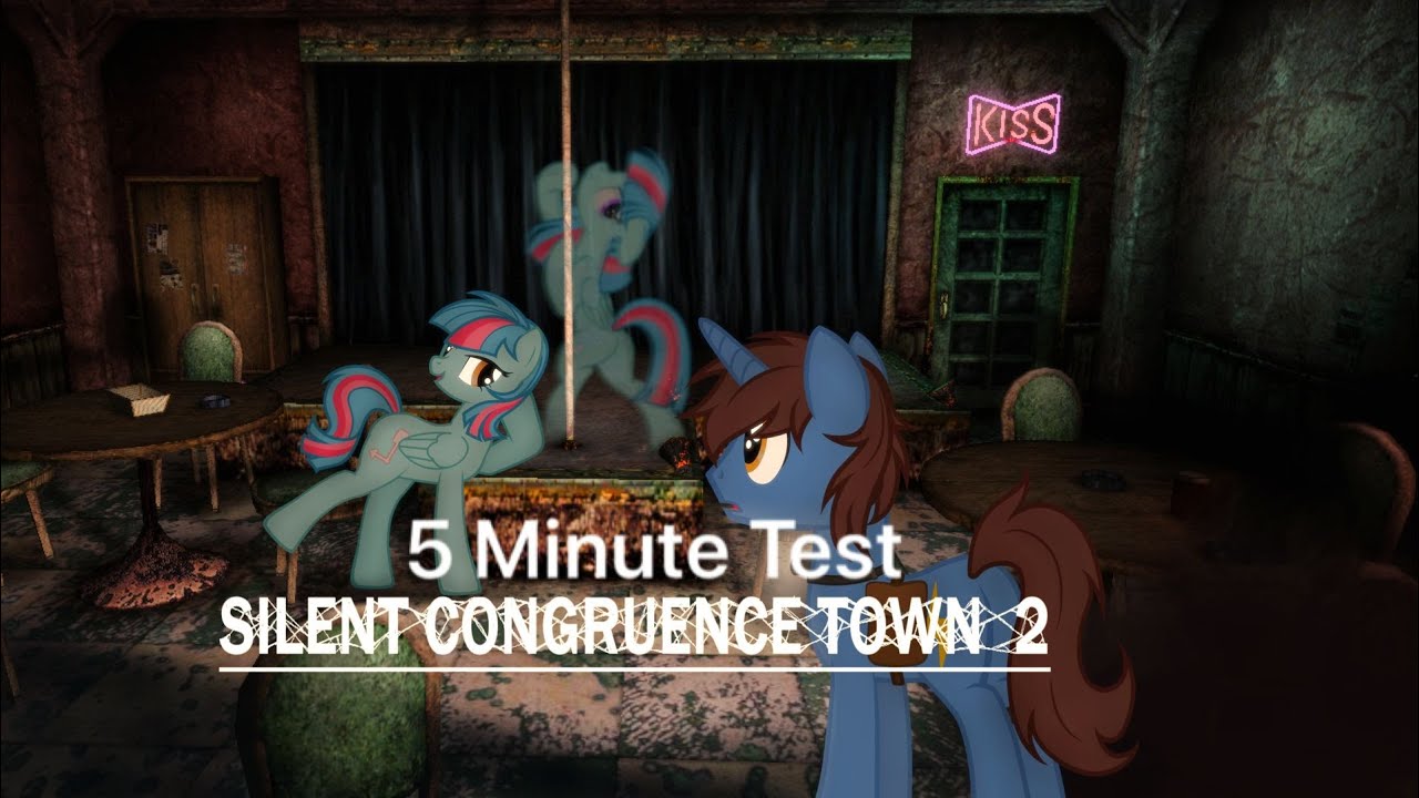 [MLP]《Silent Congruence Town 2》Filmstrip movie 5 minutes test video ...