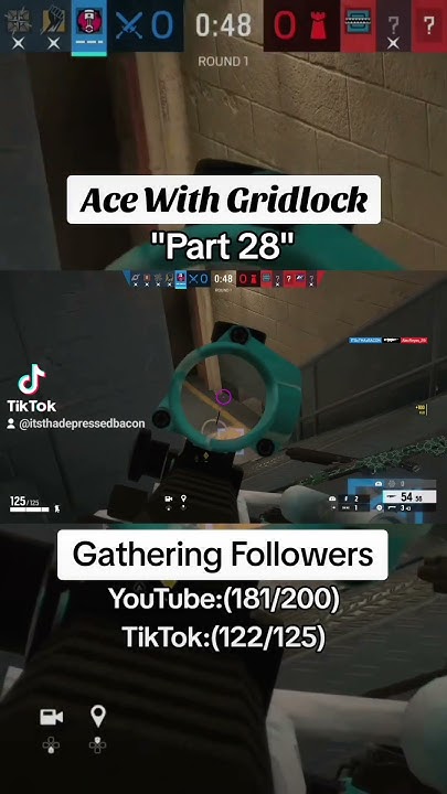 Ace With Gridlock "Part 28" #r6 #r6siege #rainbowsixsiege # ...