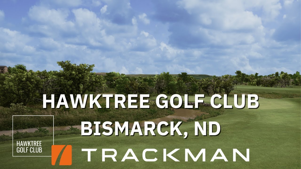 Hawktree Golf Club, ND | TrackMan Flyover - YouTube