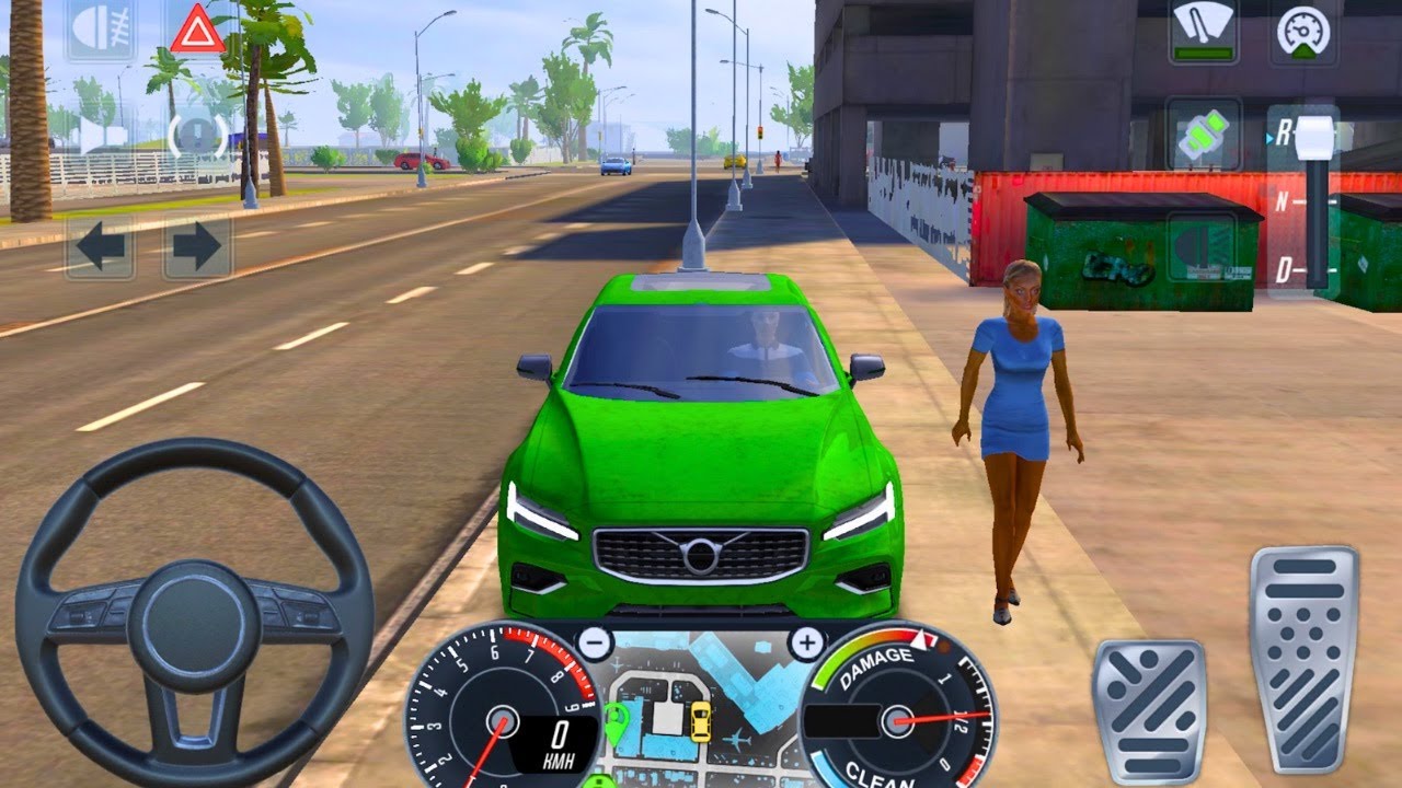 Uber Driving 🚖 👮‍♂️⭐️ Taxi Sim 2023 - Car Games 3D Android iOS Gameplay ...