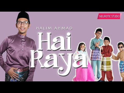 Halim Ahmad - Hai Raya | Official Music Video (4K) - YouTube