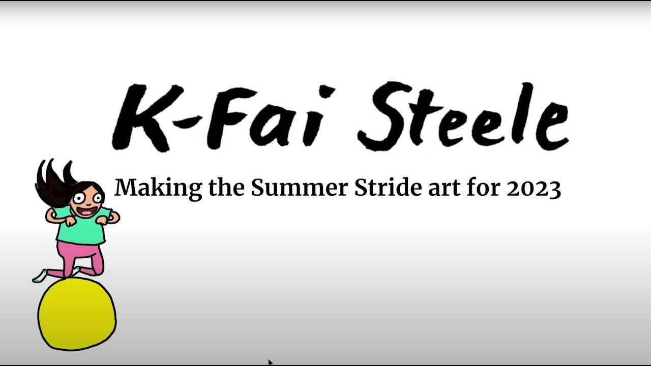 "On My Process": Summer Stride Art with K-Fai Steele - YouTube