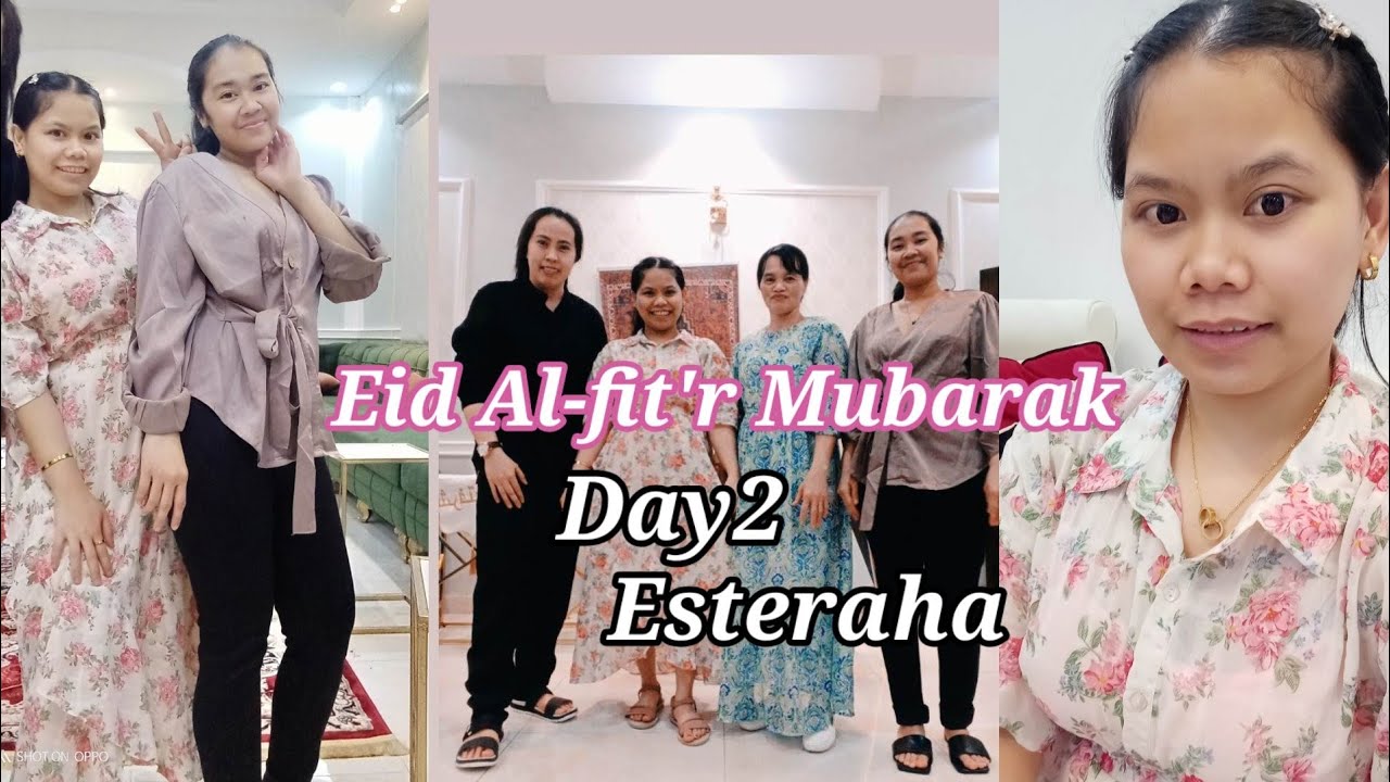 Eid Al-fit'r Mubarak Day 2 Esteraha - YouTube