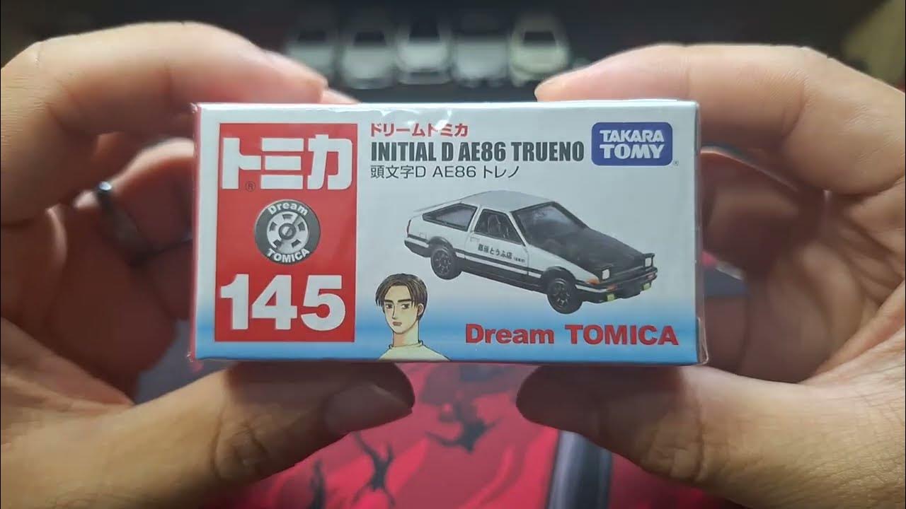 Unboxing Dream Tomica Initial D AE86 Trueno - YouTube