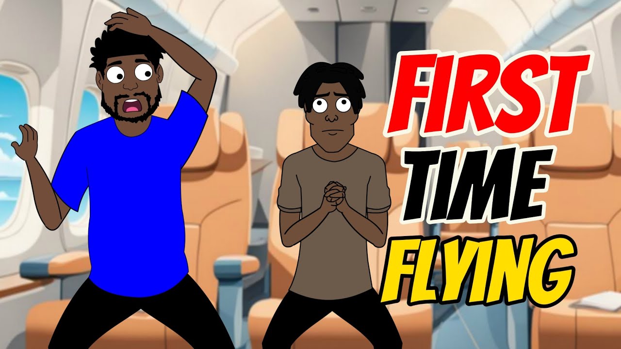 First time flying #animatedcartoon #judeoc - YouTube
