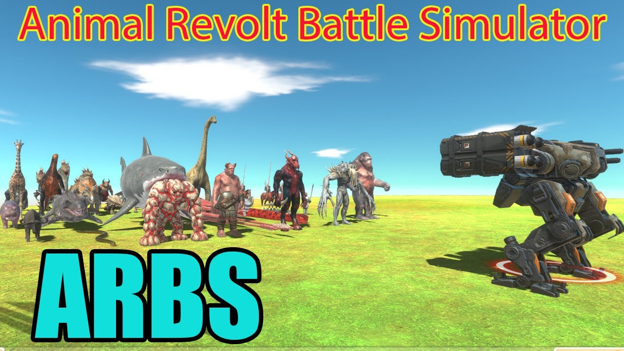 Animal Revolt Battle Simulator - ARBS Fight One By One Wall Break New ...