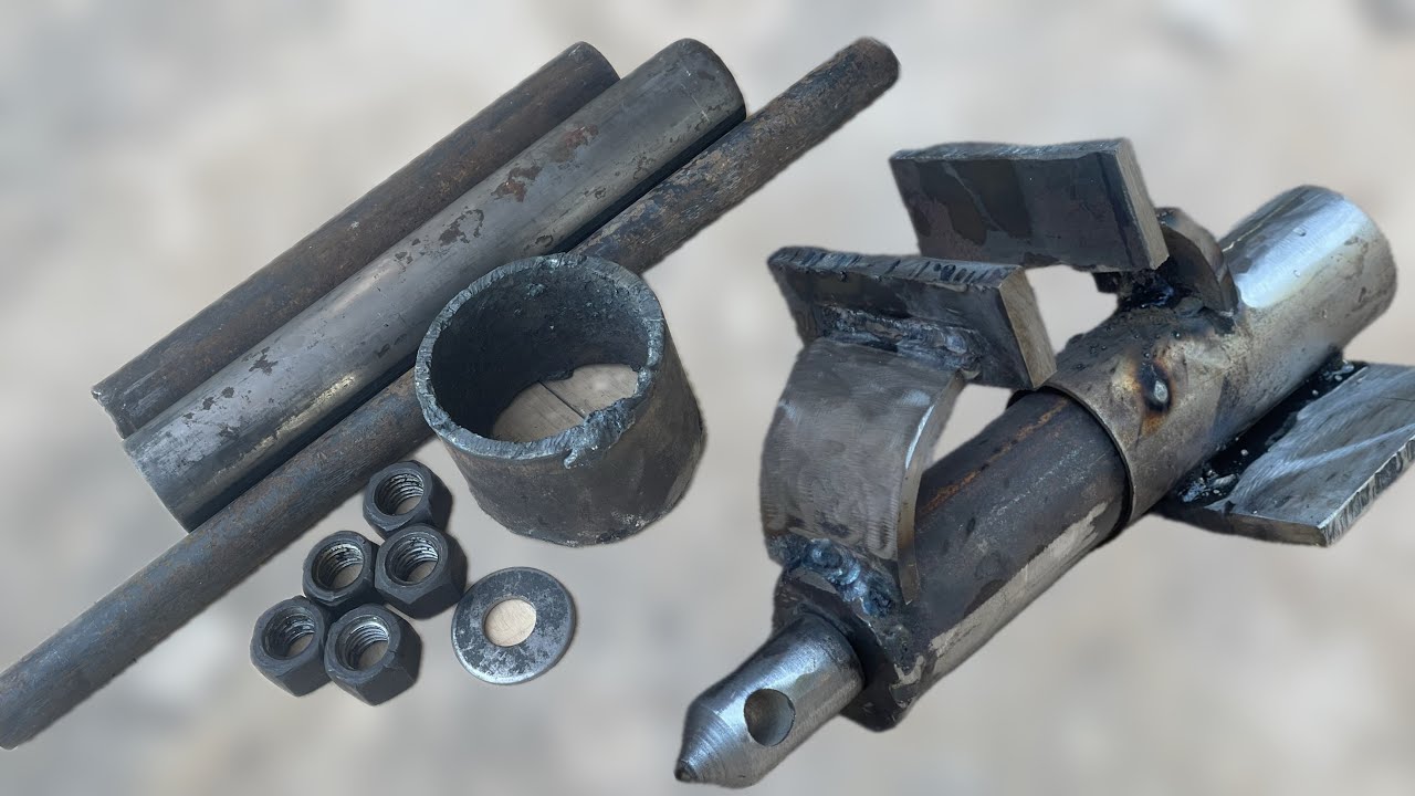 How to Repair Old & Rusty Bench Clamp | Amazing Repairing Process of a ...
