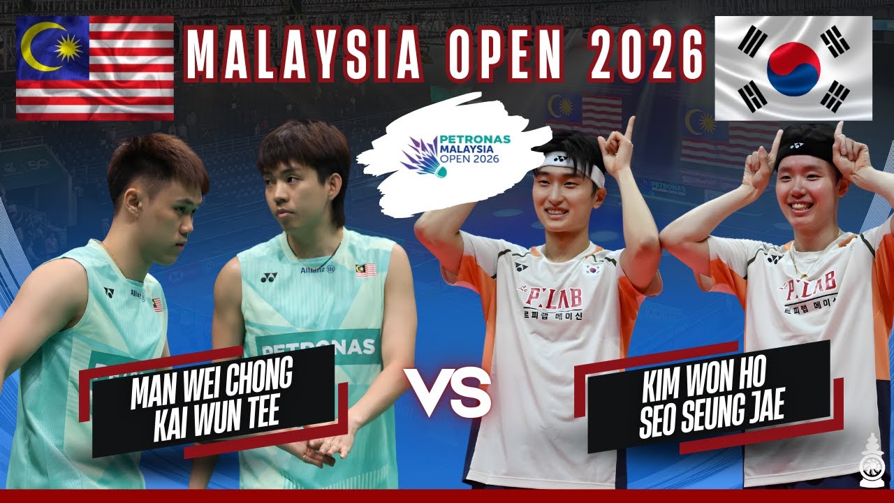 🔥EPIC BATTLE🔥Man Wei Chong/Tee Kai Wun (MAS) vs Kim Won Ho/Seo Seung ...