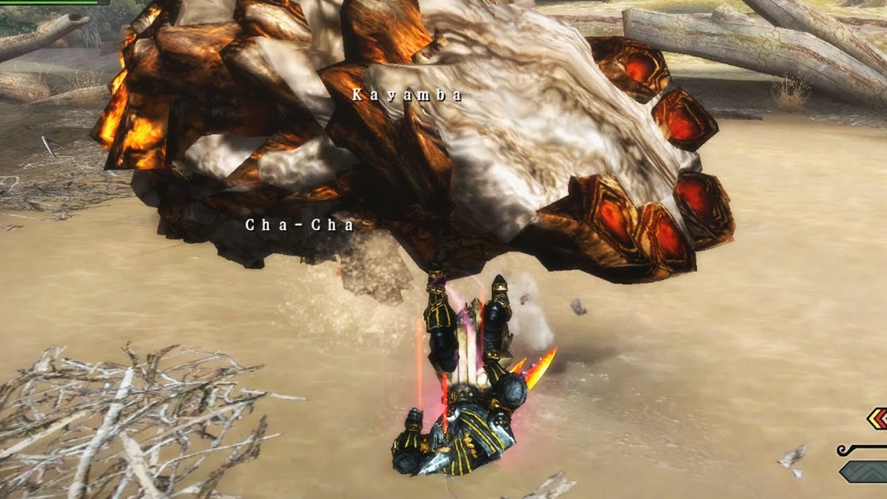 Monster Hunter 3 U G Rank Triple Barroth Advanced Quest Dual Blades Youtube