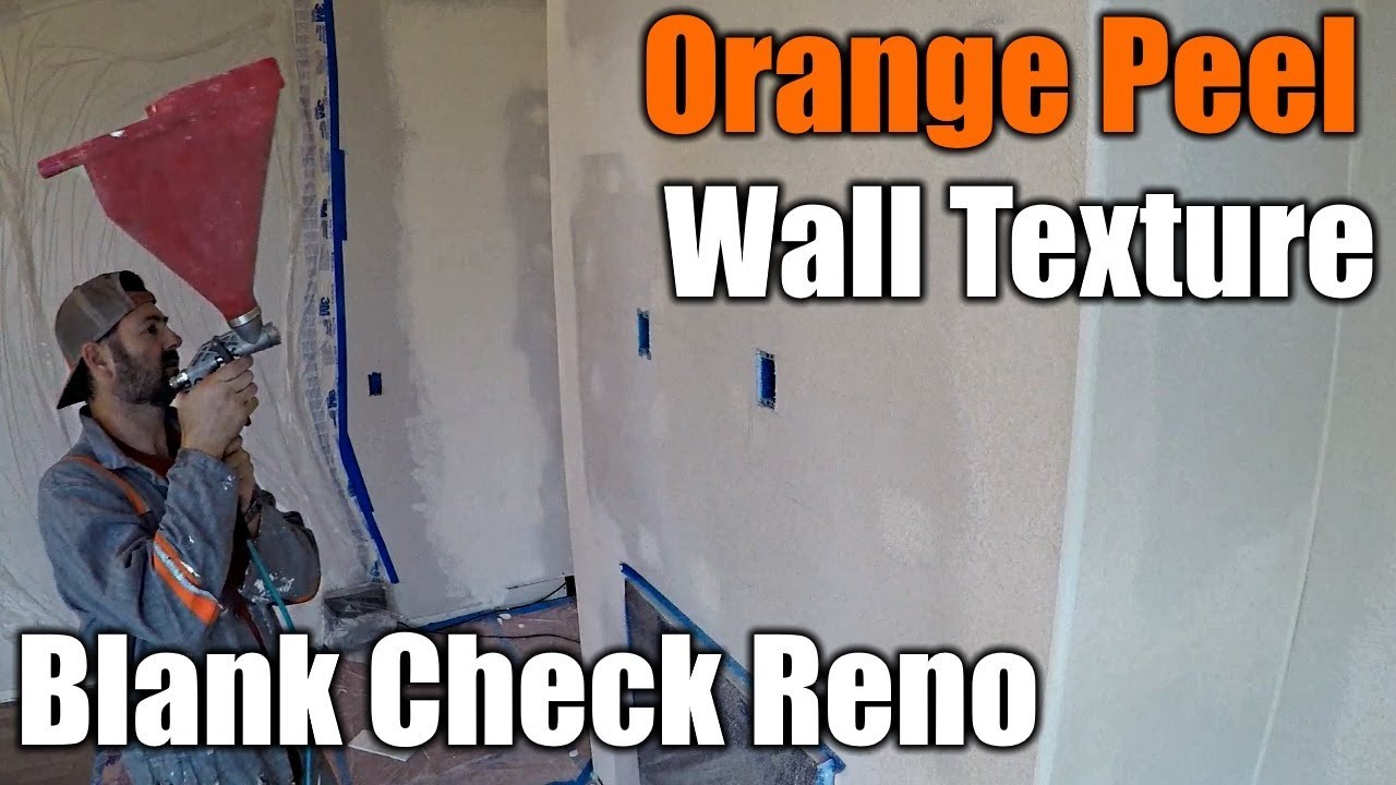 Blank Check Living Room Remodel | Wall Texture | THE HANDYMAN - YouTube