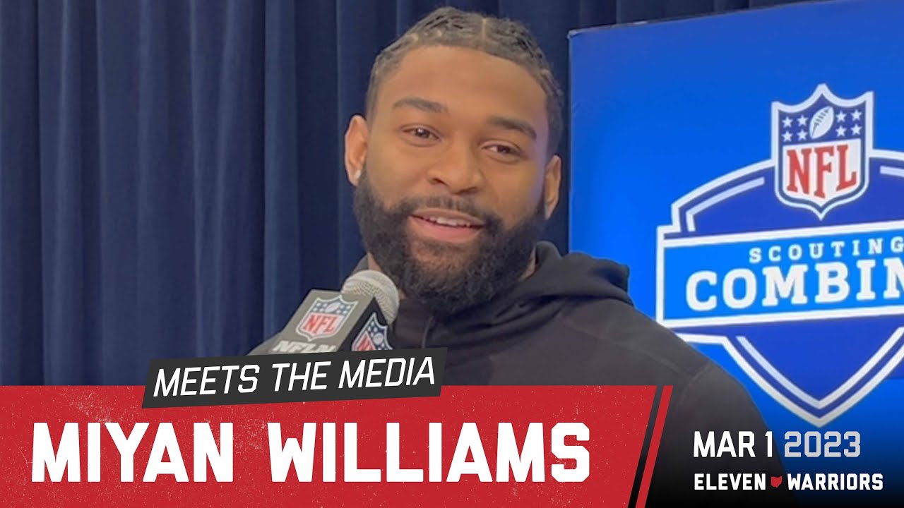 Miyan Williams discusses decision to enter 2024 NFL draft, injury that ...