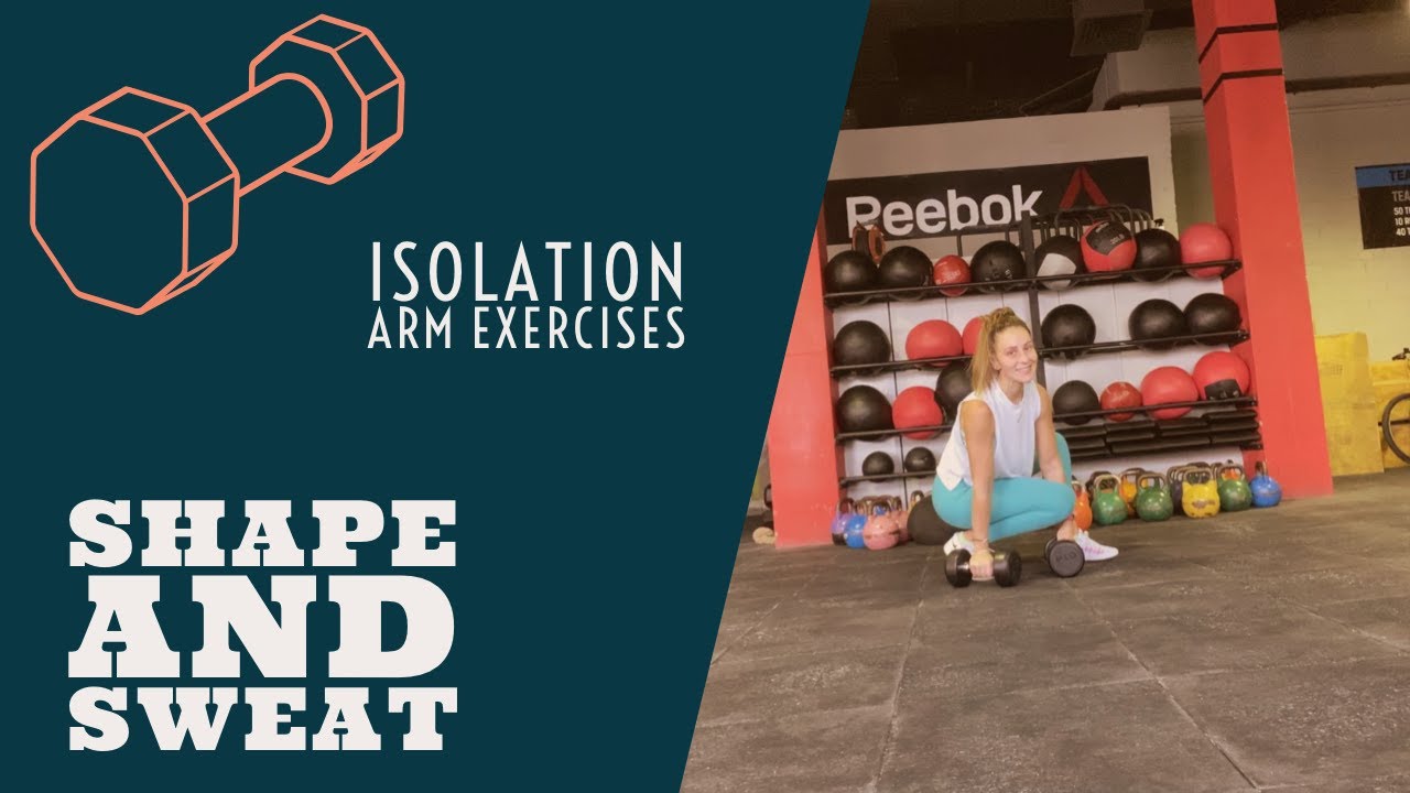 Isolation Arm Exercises - Biceps & Triceps - YouTube