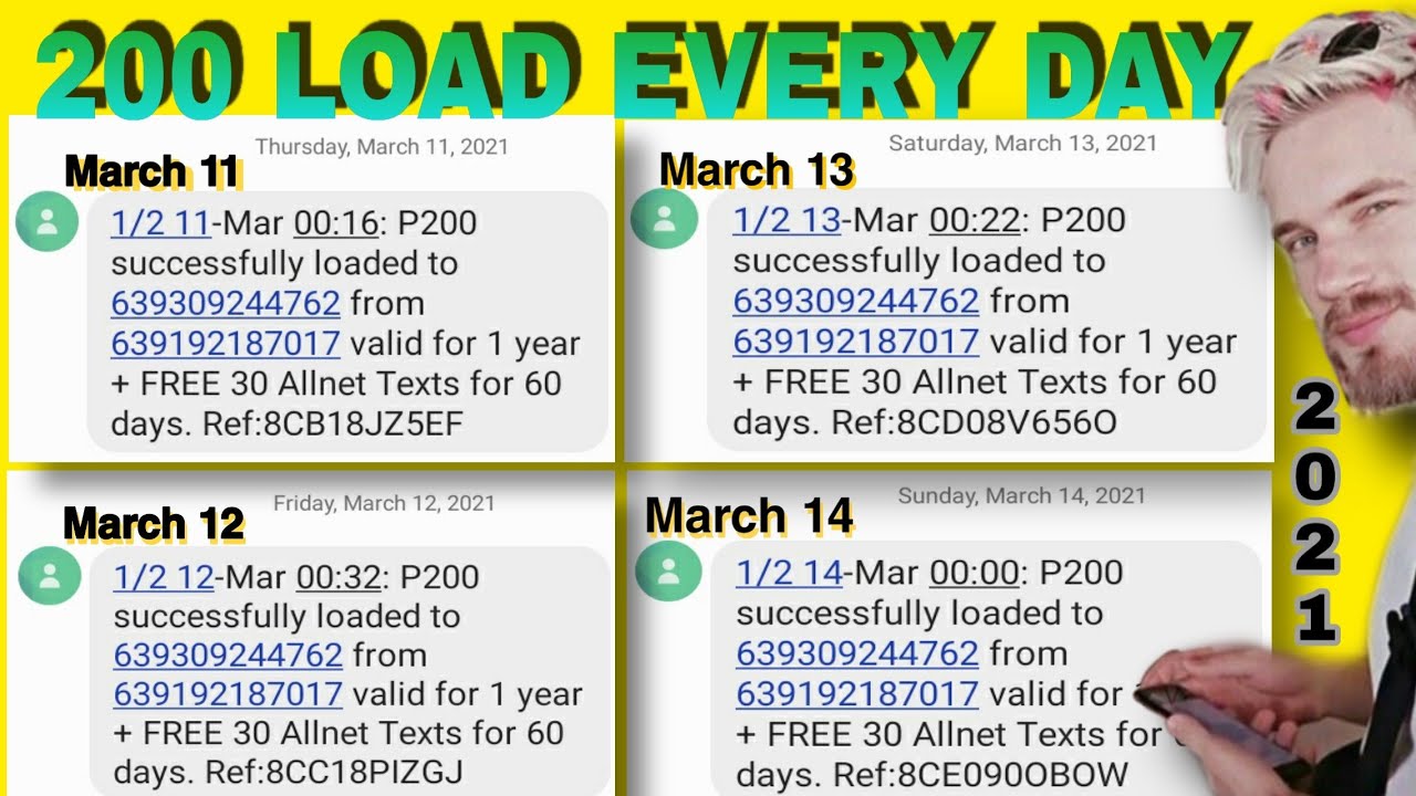 200 LOAD A DAY | HOW TO EARN LOAD FOR FREE USING THIS APP 2022 | - YouTube