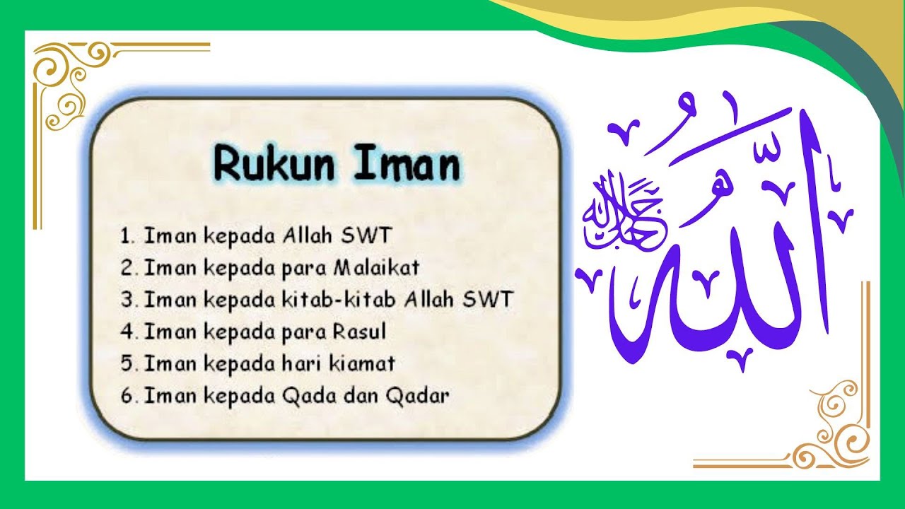 Presentation [part 5] - Rukun Iman (Fase C) - YouTube