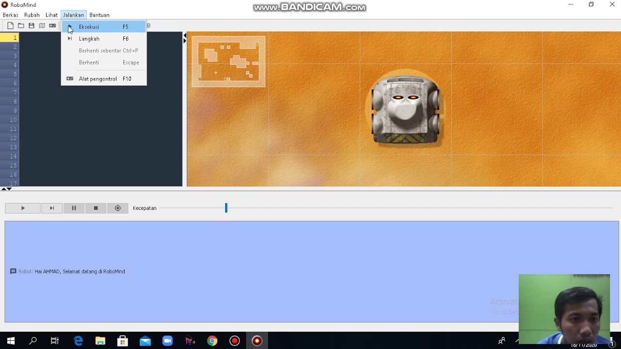 Tugas Robotika Penggunaan Aplikasi Robomind Akhmad Risza Julianto 17101110018 Teknik Elektro ...