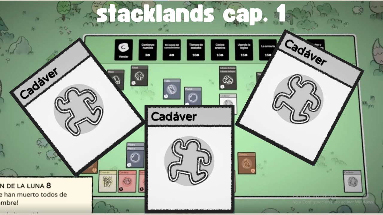 Stacklands cap.1 | lunas 1-10 | gameplay español - YouTube
