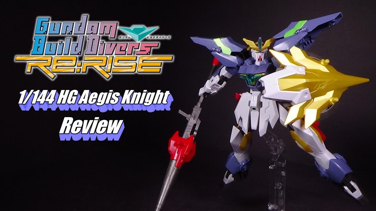 1/144 HG Gundam Aegis Knight Review - YouTube