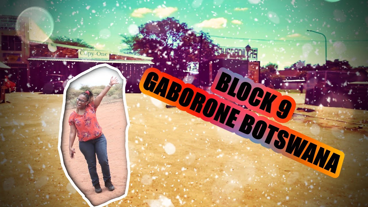 A short walk in Block 9 Gaborone Botswana - YouTube