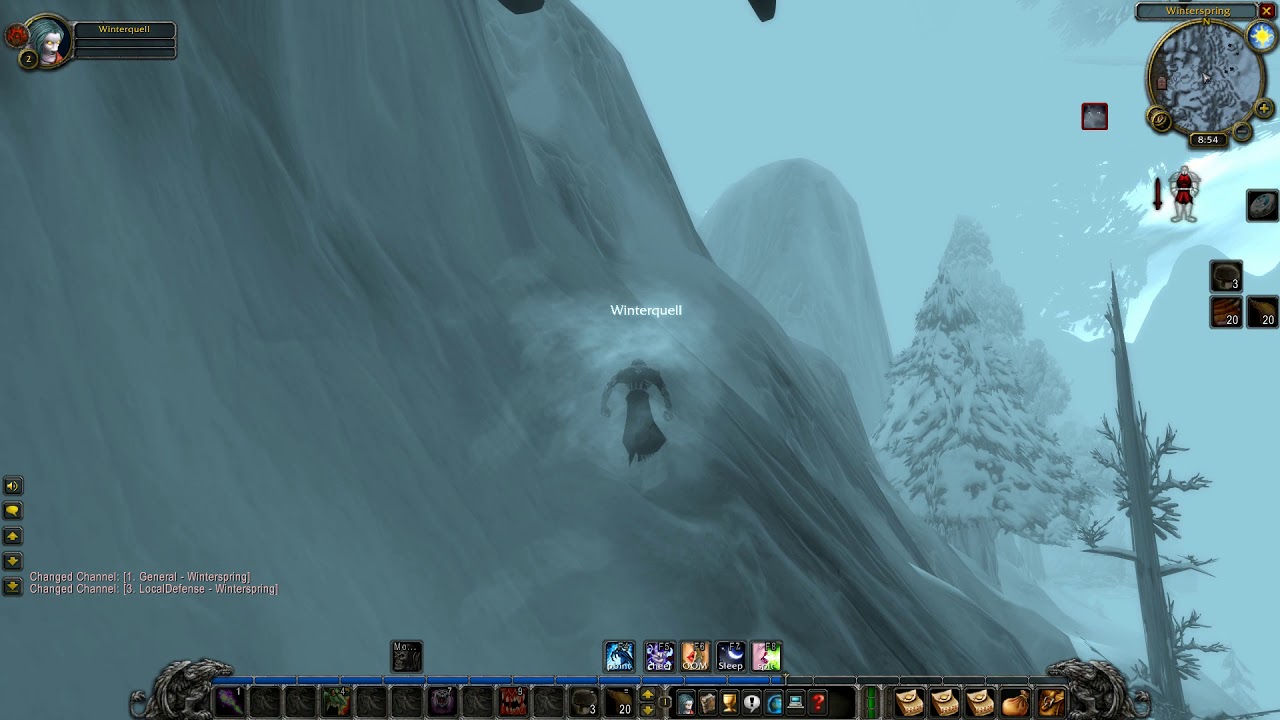 WoW Classic - from Felwood to Everlook at low lvl - YouTube