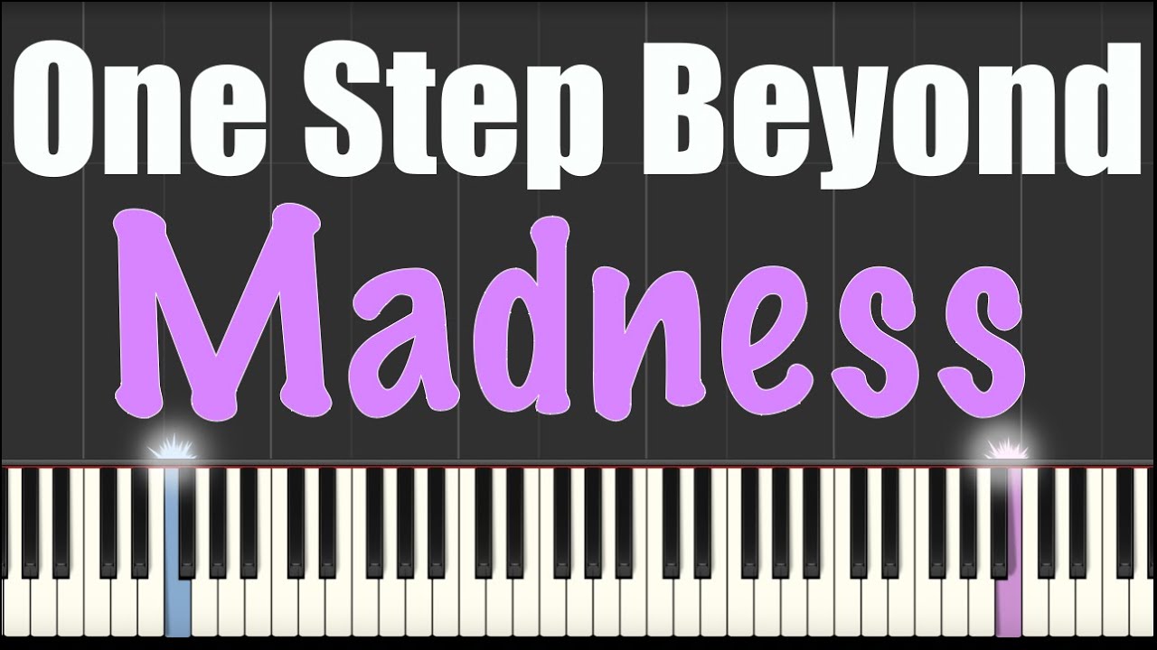 One Step Beyond - Madness - Piano Tutorial - YouTube