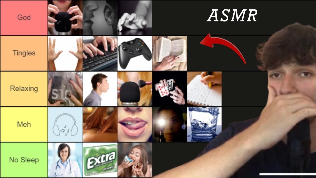 ASMR | TIERS LIST des MEILLEURS TRIGGERS (close up) - YouTube