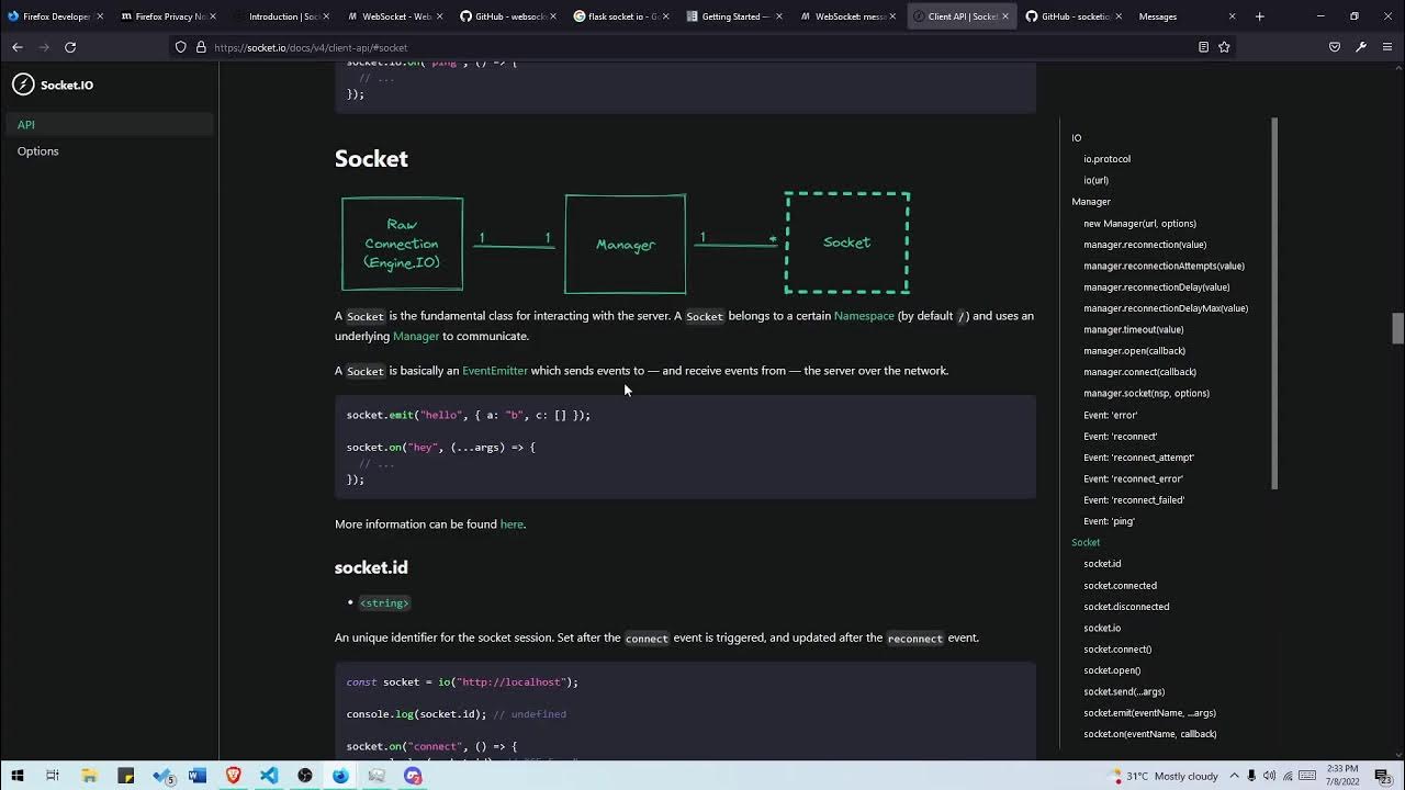 Websocket in Python testing - YouTube