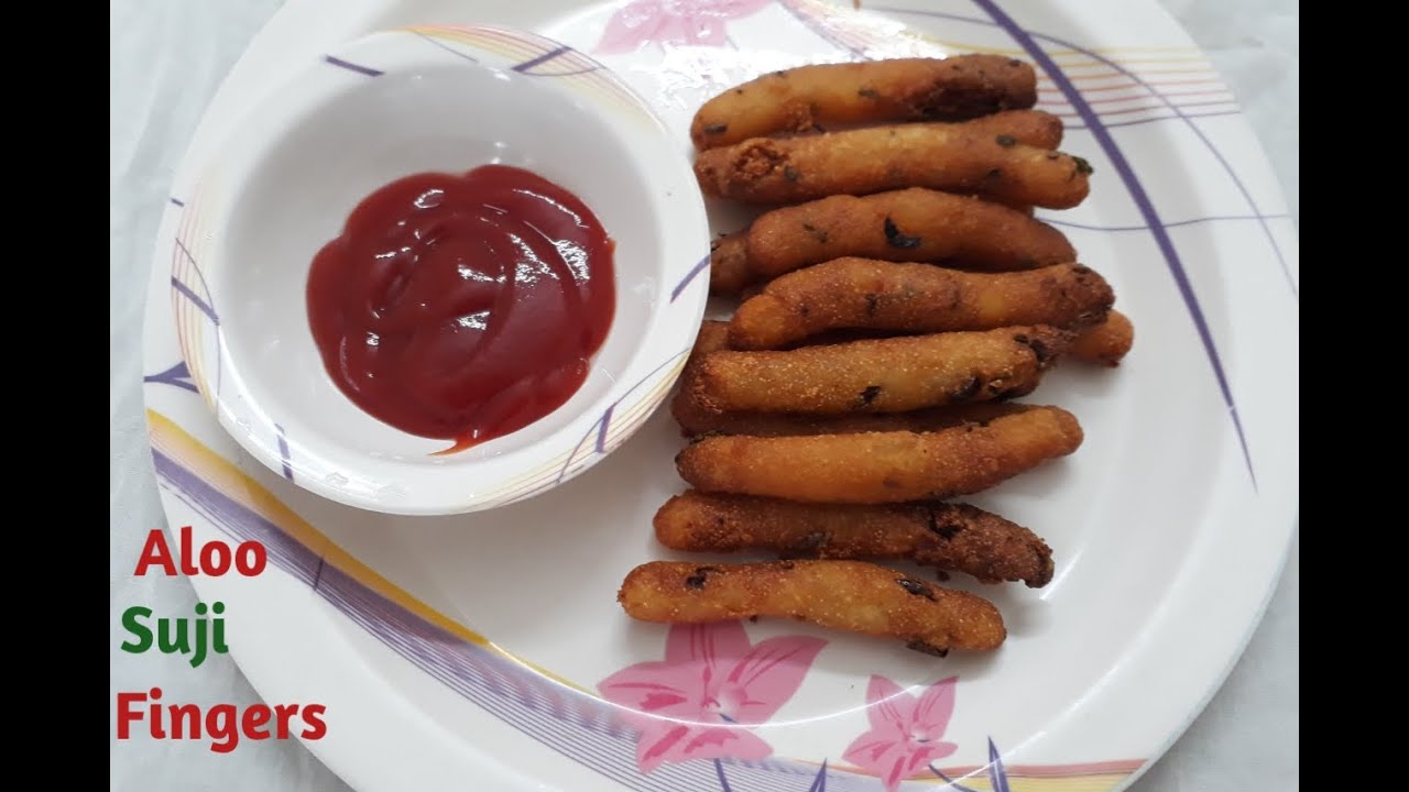 Aloo Sooji French Fries // Simple Aloo Sooji snack//Home Style Crispy ...
