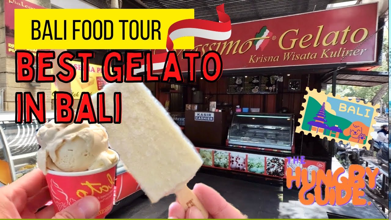 BALI FOOD TOUR I BEST GELATO & ICE CREAM I BETTER THAN GUSTO GELATO ...