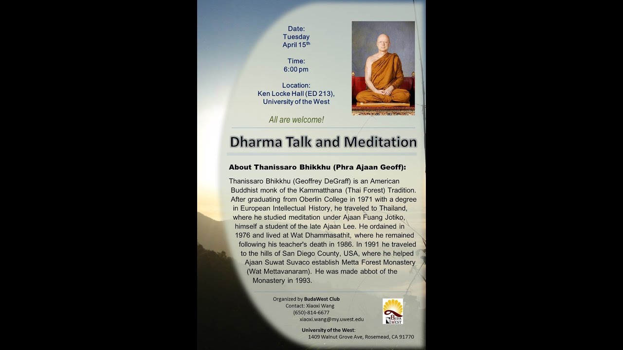 Ajaan Geoff: Dharma Talk - YouTube